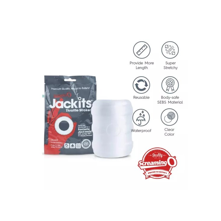 Screaming O Jackits Throttle Stroker | Male Masturbator – Play With Me