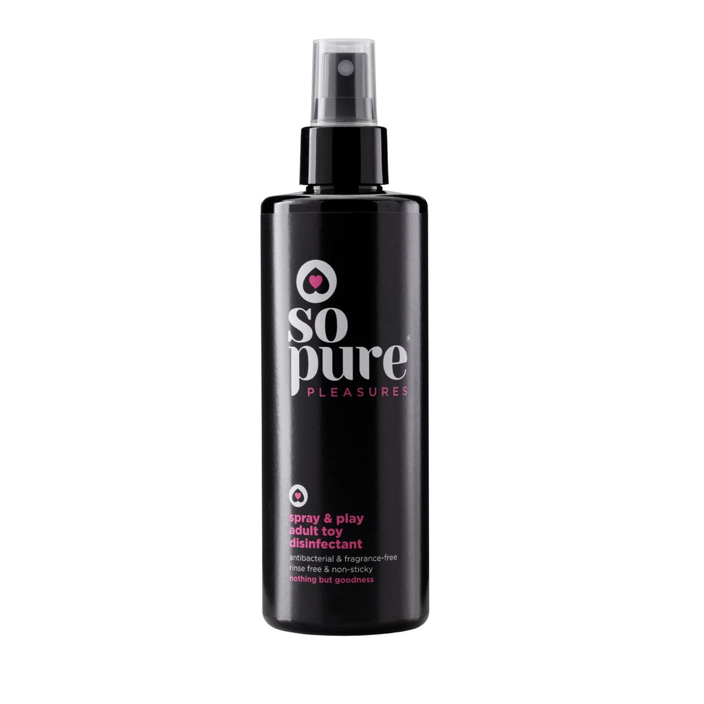 SoPure Pleasures Spray & Play Adult Toy Disinfectant – Play With Me